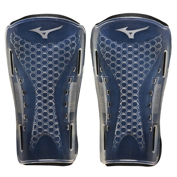 Mizuno High Safe Shin Guard - Silver Black – Chris Sports