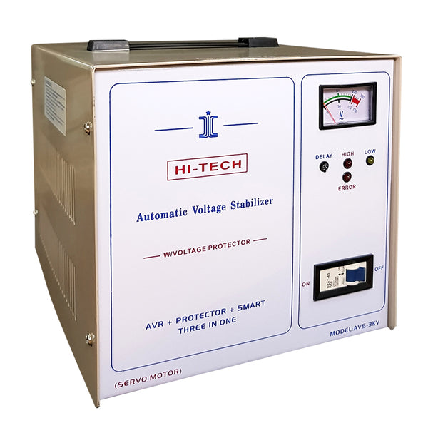 Rockmount 3000W AVR Automatic Voltage Regulator Stabilizer Servo Motor ...