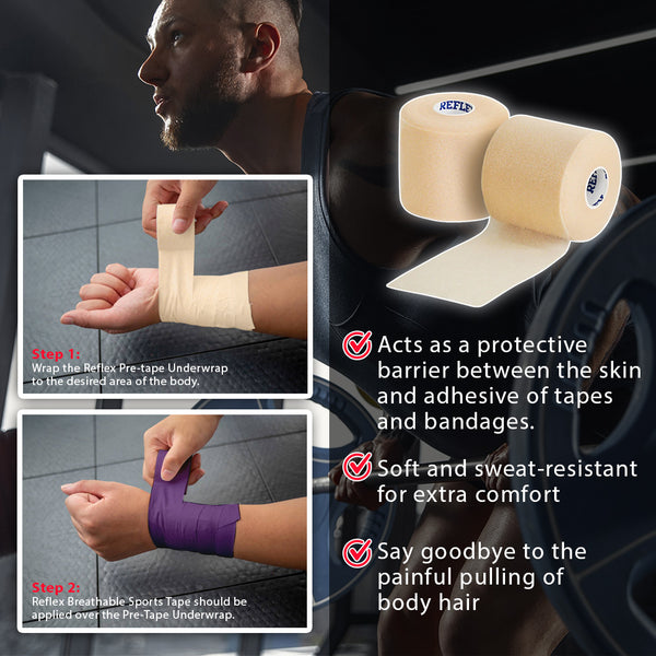 Reflex Pre-Tape Underwrap – Chris Sports